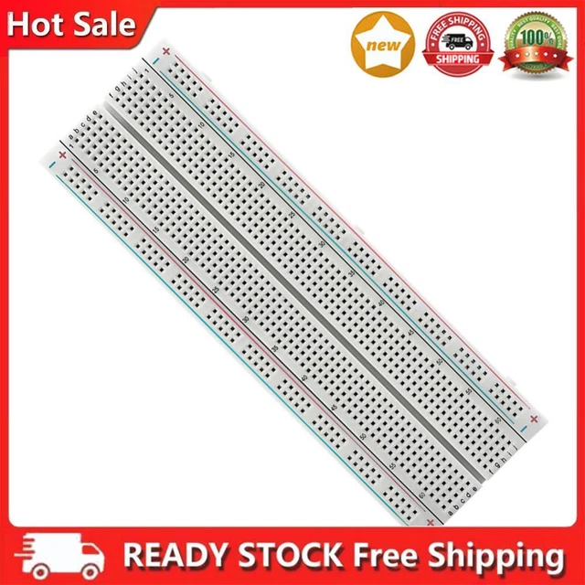 BREADBOARD 830 POINT PCB Board Solderless for Circuit Assembly and ...