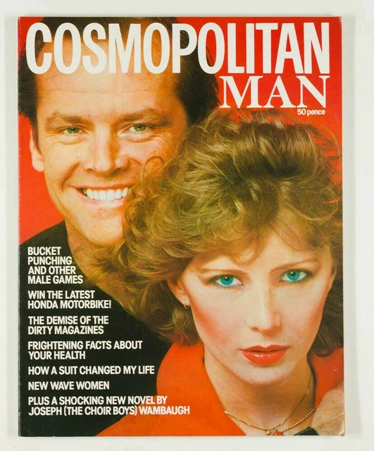 JACK NICHOLSON BRUCE Jenner JOSEPH WAMBAUGH vtg COSMOPOLITAN MAN ...