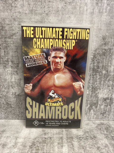 THE ULTIMATE FIGHTING Championship Shamrock VHS Tape Video Cassette ...