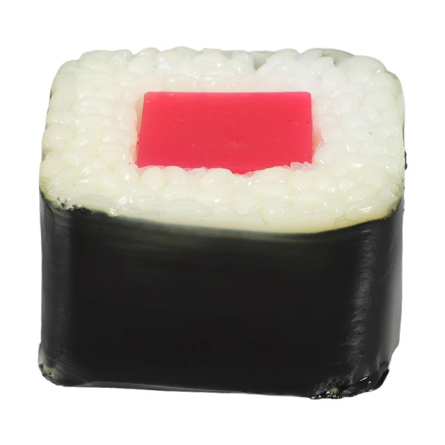 REALISTIC SUSHI MODELS Simulation Food Model Fake Sushi Decor Lifelike ...