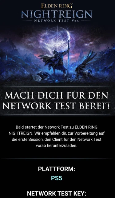 ELDEN RING NIGHTREIGN Network Test Code Key PS5 EUR 24,99 - PicClick DE