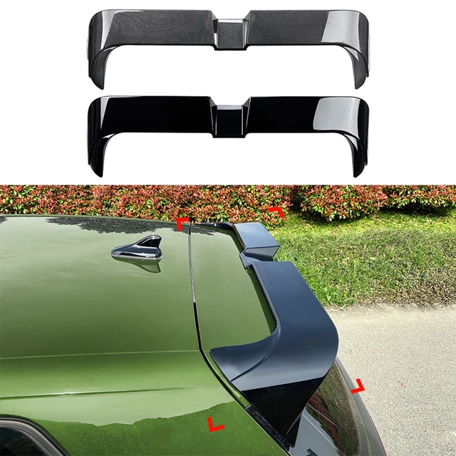 BLK REAR TRUNK Spoiler Lip Wing Roof Lid For VW Golf 8 MK8 R GTI GTD ...