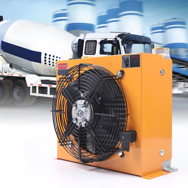 INDUSTRIAL HYDRAULIC OIL Cooler 100L/min 60W Cooling Heat Dissipation ...