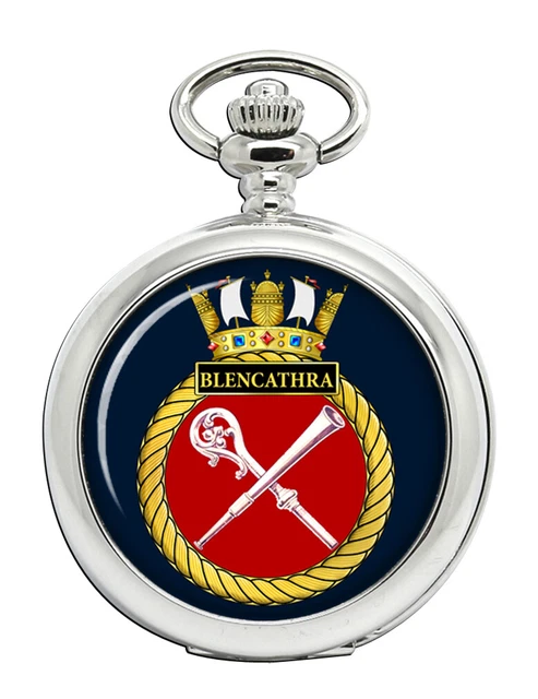 HMS BLENCATHRA, ROYAL Navy Pocket Watch $33.83 - PicClick