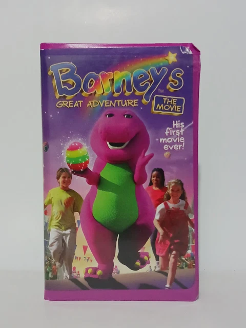 Barney Barneys Great Adventure The Movie Vhs 1998 14 98