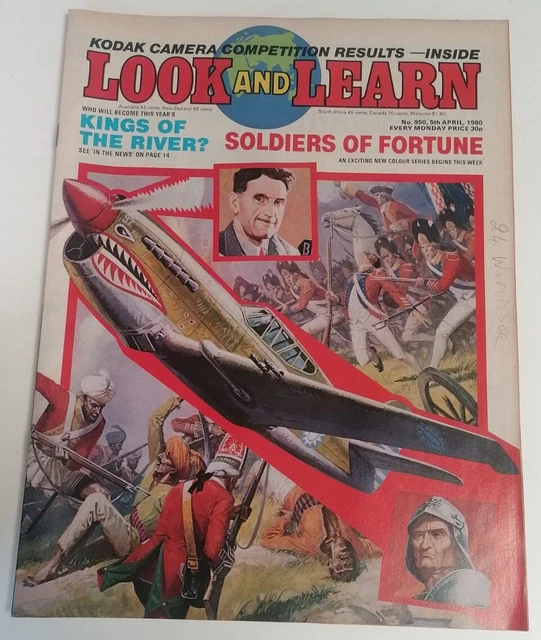 MAGAZINE - VINTAGE Look And Learn Magazine (In Colour) #950 5th April ...