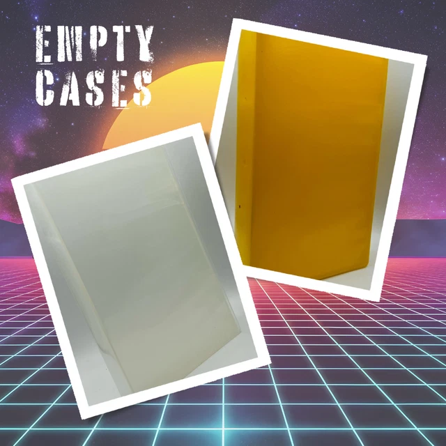 EMPTY VHS VIDEO Tape Cases | FREE P+P | Multiple Colours + Sizes £13.99 ...