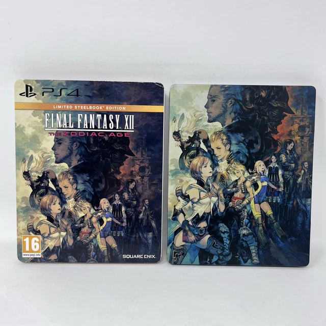 FINAL FANTASY XII The Zodiac Age Limited Steelbook Edition - PS4 - PAL ...