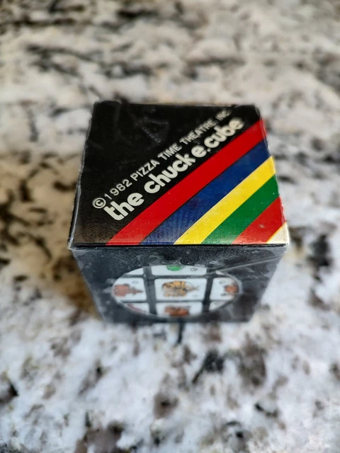 VINTAGE 1982 CHUCK E Cheese Pizza Time Theatre Rubiks Cube - Unused in ...