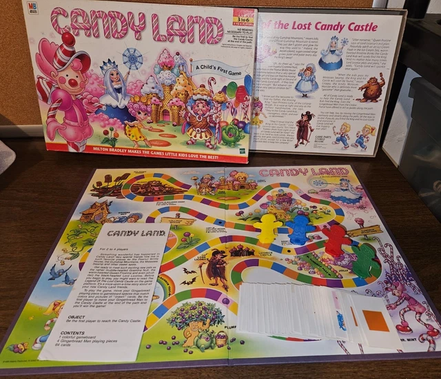 VINTAGE 1999 CANDY Land Board Game # 4700 - Hasbro Milton Bradley ...