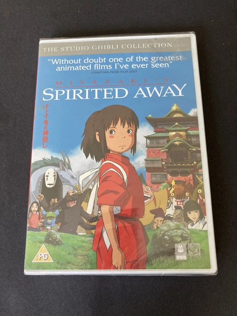 SPIRITED AWAY DVD Studio Ghibli Miyazaki Hayao Animated Film Movie New ...