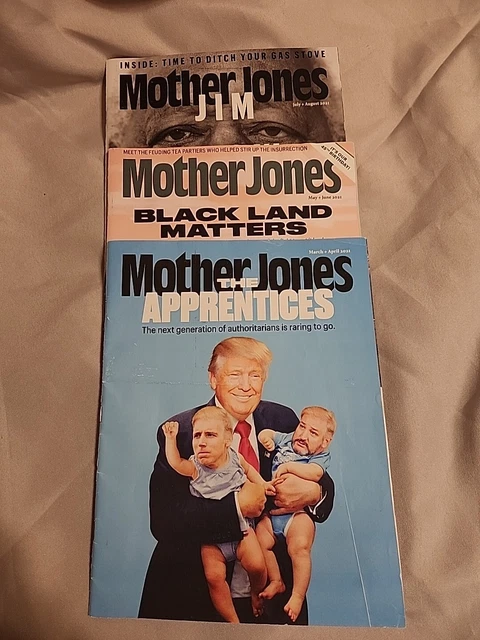MOTHER JONES MAGAZINE 2021 March+April/May+June/July+August £7.74 ...
