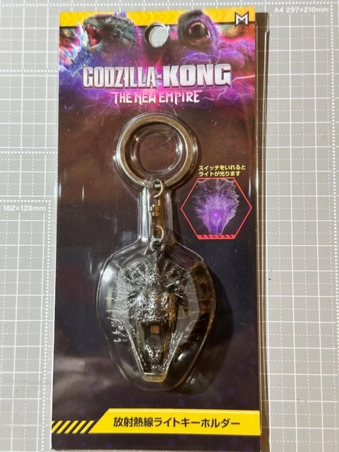 GODZILLA 2024 FIGURE Godzilla Kong The New Empire light keychain Japan ...