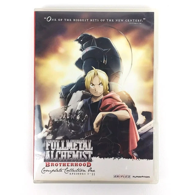 FULLMETAL ALCHEMIST BROTHERHOOD Collection One DVD 5 DISC SET (Eps #1-33) RARE EUR 34,94 ...