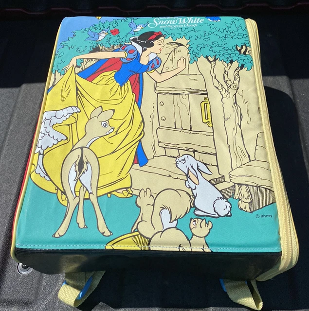 DISNEY SNOW WHITE and the Seven Dwarfs Wiz Too Locker Backpack New With ...