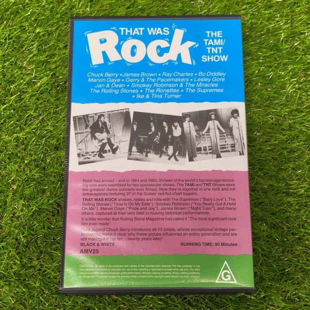 THAT WAS ROCK - Big Box VHS Tape $29.90 - PicClick AU