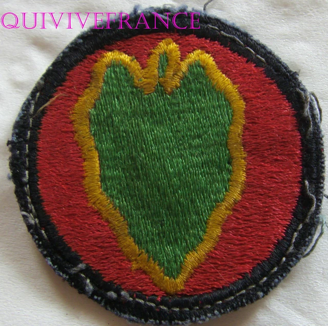 DIN112 - WWII US Army 24TH INFANTRY DIVISION Patch EUR 9,99 - PicClick FR