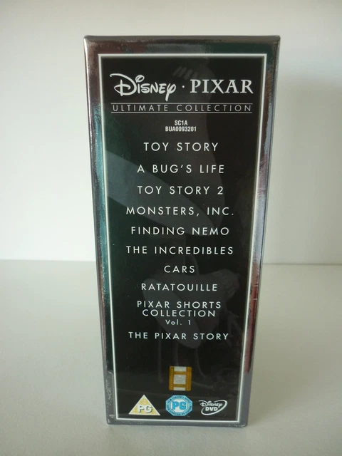 DISNEY PIXAR ULTIMATE Collection 10 DVD Box Set (Toy Story, Cars ...
