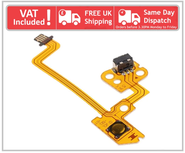 FOR NINTENDO SWITCH Left JoyCon Minus & L Shoulder Button Flex Cable ...