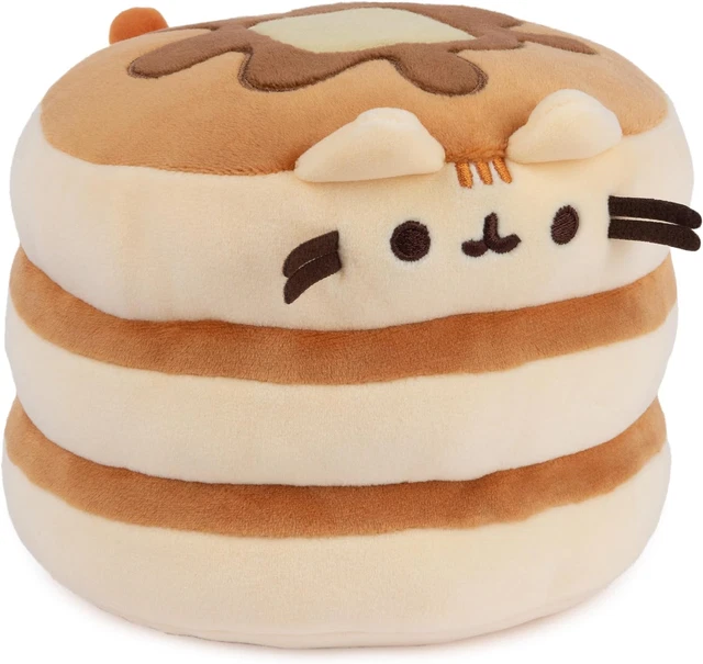 PUSHEEN THE CAT Pancake Squisheen Plush, Squishy Toy Stuffed Animal for ...