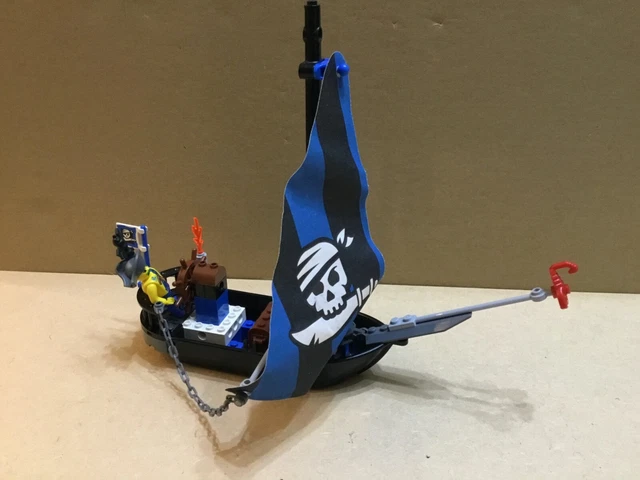 LEGO PIRATES 4+ 7072 La barca pirata di Captain Kragg, completa al 100% ...