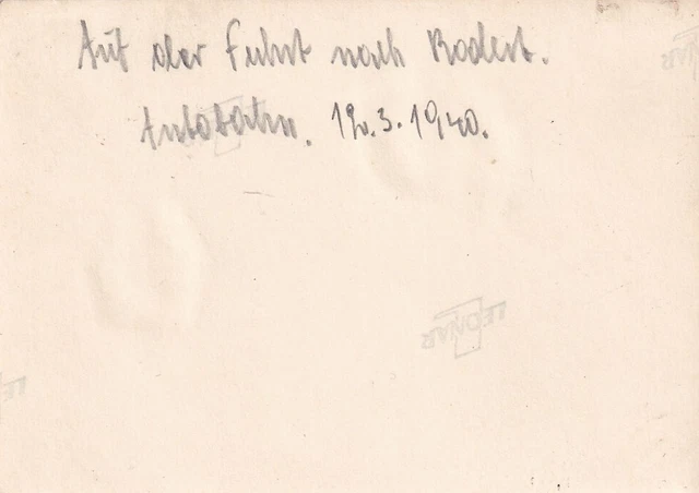 FOTO - 1.WACH-KOMP. FHQ auf der Fahrt nach Rodert Autobahn - 2.WK EUR 5 ...