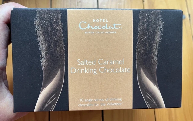 HOTEL CHOCOLAT DRINKING Chocolate Sachets For Velvetiser X 10 New in ...