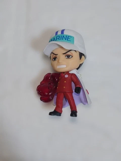 MINIFIGURE AKAINU SAKAZUKI One Piece e 4 mascotte con cinturini EUR 34 ...