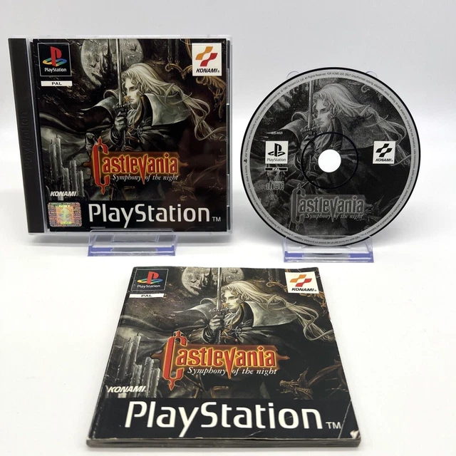CASTLEVANIA: SYMPHONY OF the Night (PlayStation 1 PS1) mit Anleitung ...