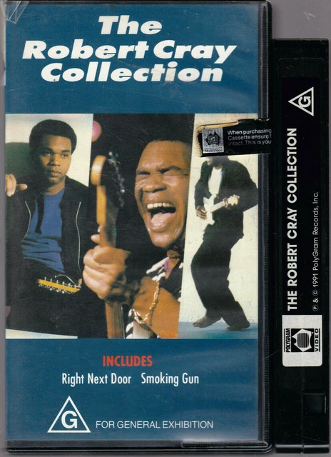 RARE VHS VIDEO Tape THE ROBERT CRAY COLLECTION Small Box Music Original ...