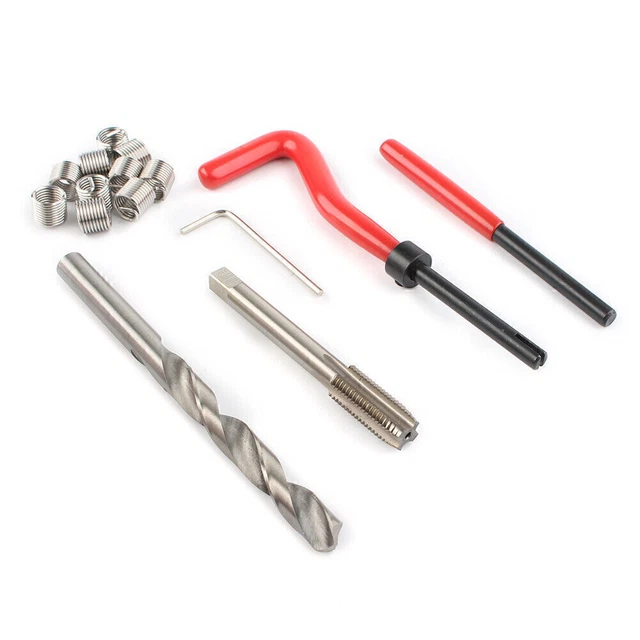 METRIC THREAD REPAIR Insert Kit M5 M6 M8 M10 M12 M14 Helicoil Car Pro Coil Tool £18.78 - PicClick UK