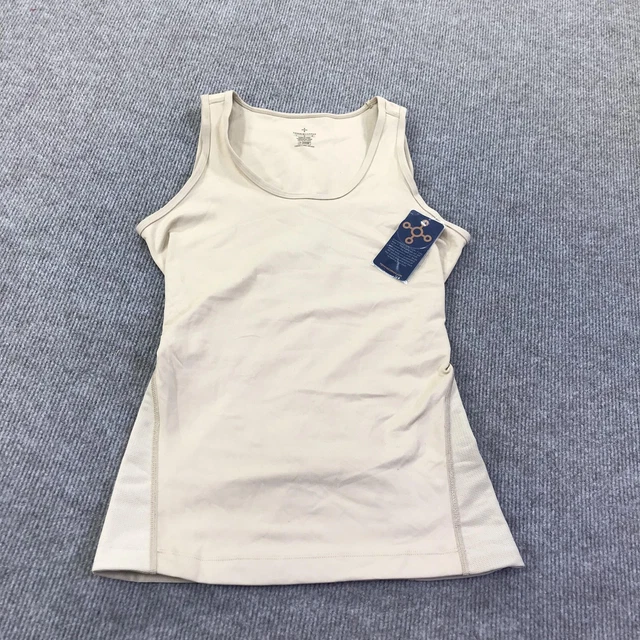 TOMMIE COPPER LOWER Back Support Tank Womens Large Beige Compression ...