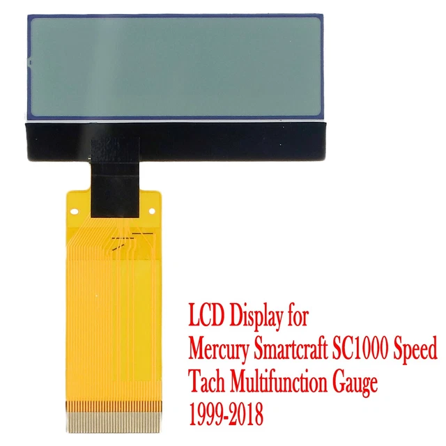 GAUGE LCD DISPLAY For Smartcraft SC1000 Tachometer Speedometer ...