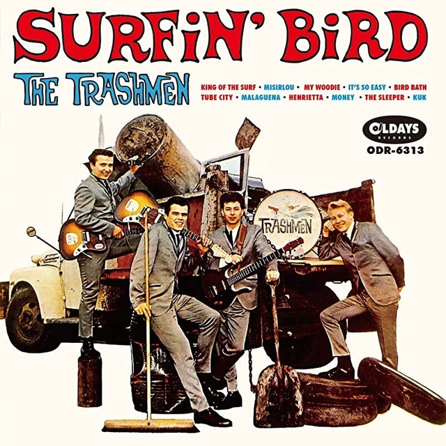 TRASHMEN-SURFIN ・BIRD-CD PAPER Manchon Réédition Japon + Numéro de ...