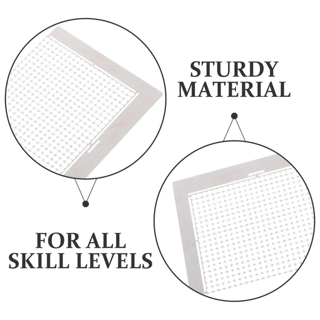 PICTURE ACCESSORIES DRAWING Mesh Ruler Stainless Steel Art Rulers $20. ...