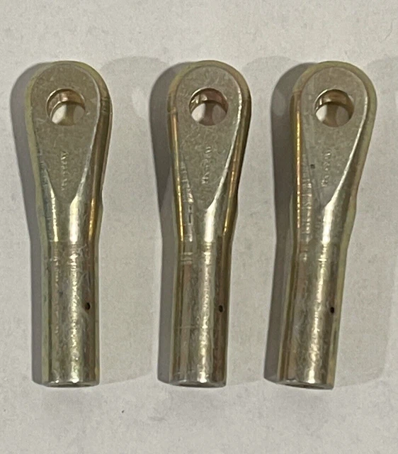 (3) AN665-34R CLEVIS Tie Rod Terminal Fork End Aeronautical Standards ...