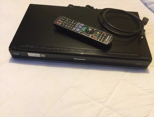 PANASONIC DMR-PWT420 BLU-RAY Disc Player / 500GB Freeview HD HDD Twin ...