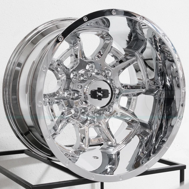 ONE 20X9 VISION 415 Bomb 8x180 12 Chrome Wheel Rim 124.2 EUR 410,16 ...