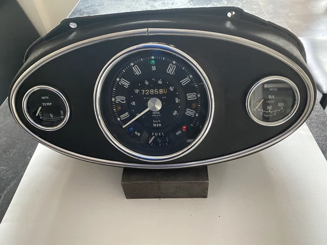 CLASSIC MINI MK1 Centre Speedometer/ Gauges Binnacle Dash £130.00 ...
