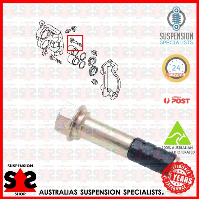 UPPER FRONT AXLE Guide Bolt, Brake Caliper Suit NISSAN Patrol 4.8 (Y61) PATROL EUR 23,18 ...