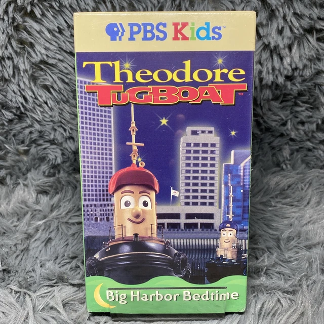 THEODORE TUGBOAT BIG Harbor Bedtime VHS Tape 1998 PBS Kids New Sealed ...