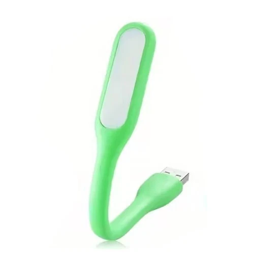 GREEN TRAVEL USB LED Bending Torch Flash-Light Night Reading Light UK ...