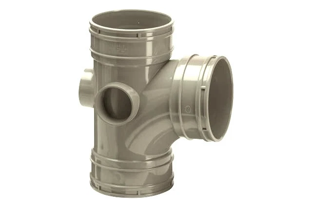TERRAIN SOIL SOLVENT Weld Branch Pipe 110mm (4") 104.4.92 Grey £10.99 ...