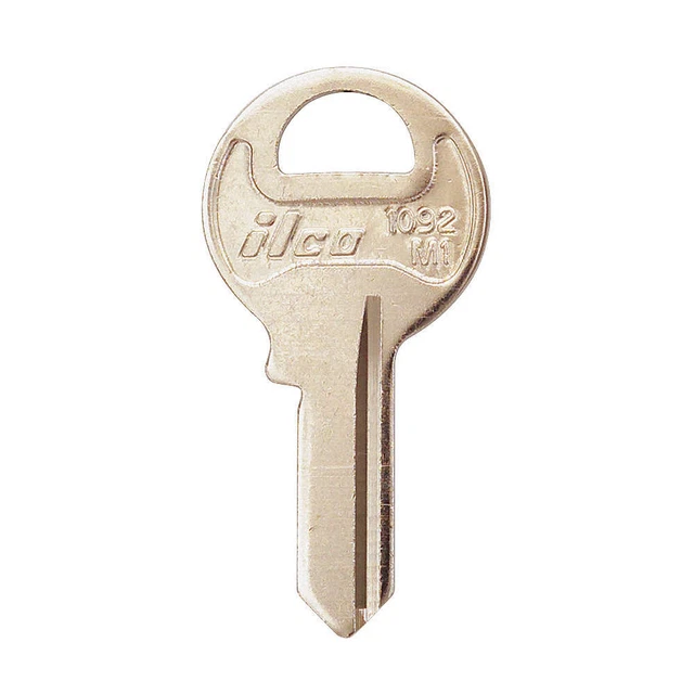 KABA ILCO 1092-M1 Key Blank,Brass,Type M1,4 Pin,PK10 1GAK5 £77.81 ...