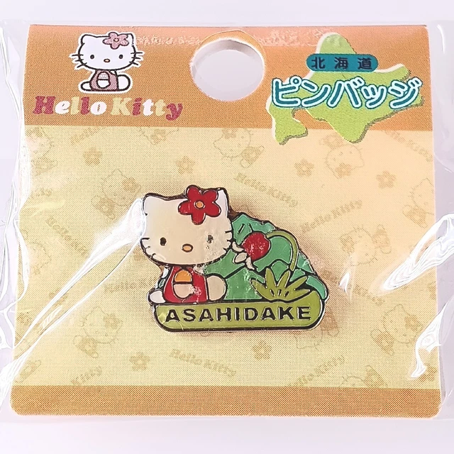 HELLO KITTY SANRIO Gotochi Pin Badge: Japan Exclusive - Hokkaido ...