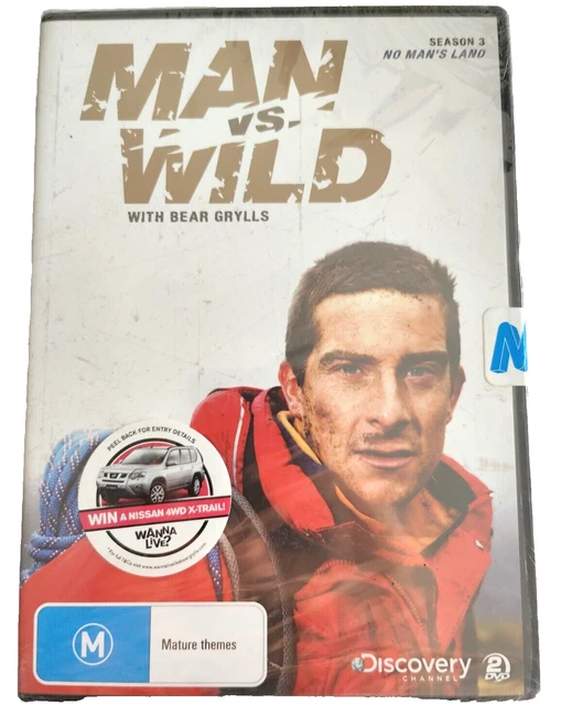 MAN VS WILD No Man's Land Season 3 (DVD 2008) drama ! New Sealed Fast ...