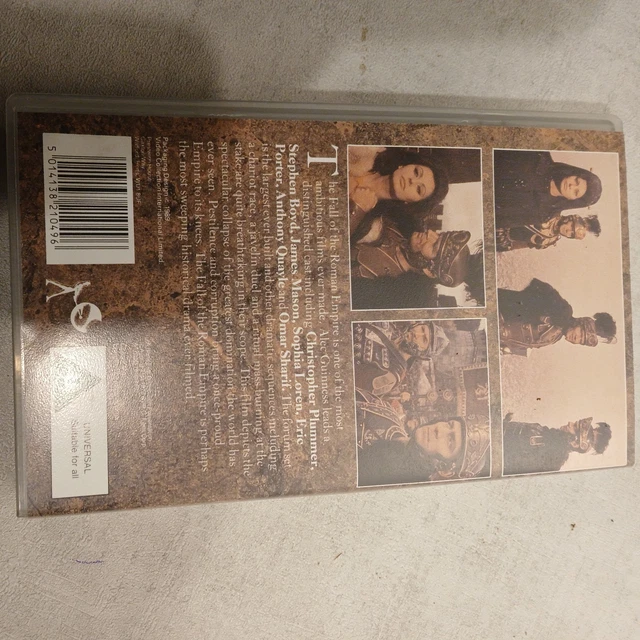 THE FALL OF the Roman Empire 1978 VHS (Vintage, Historical) £13.89 ...
