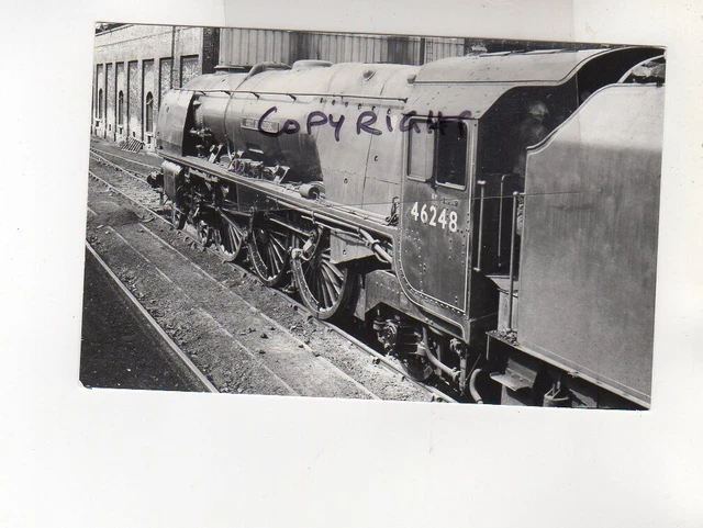 RAIL PHOTO LMS 462 Duchess 46248 Camden shed London LNWR £2.69 ...
