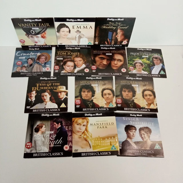 CLASSIC BRITISH FILMS DVD Collection from The Daily Mail 14 Discs ...