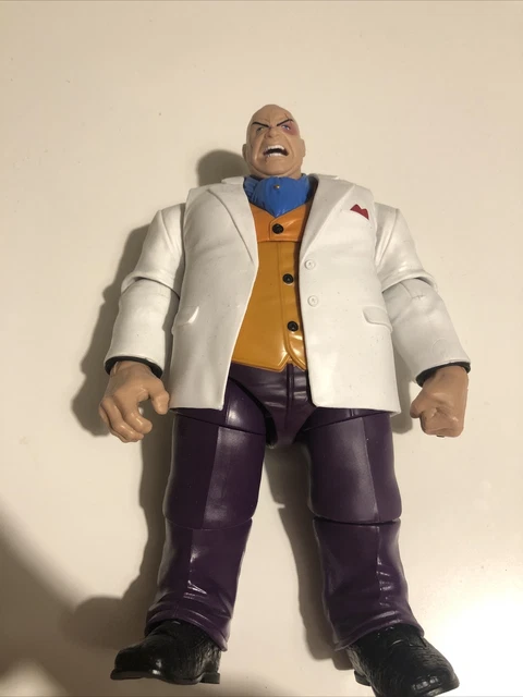 HASBRO MARVEL LEGENDS Spider- Man Retro Card Kingpin 6" Figure Loose £ ...